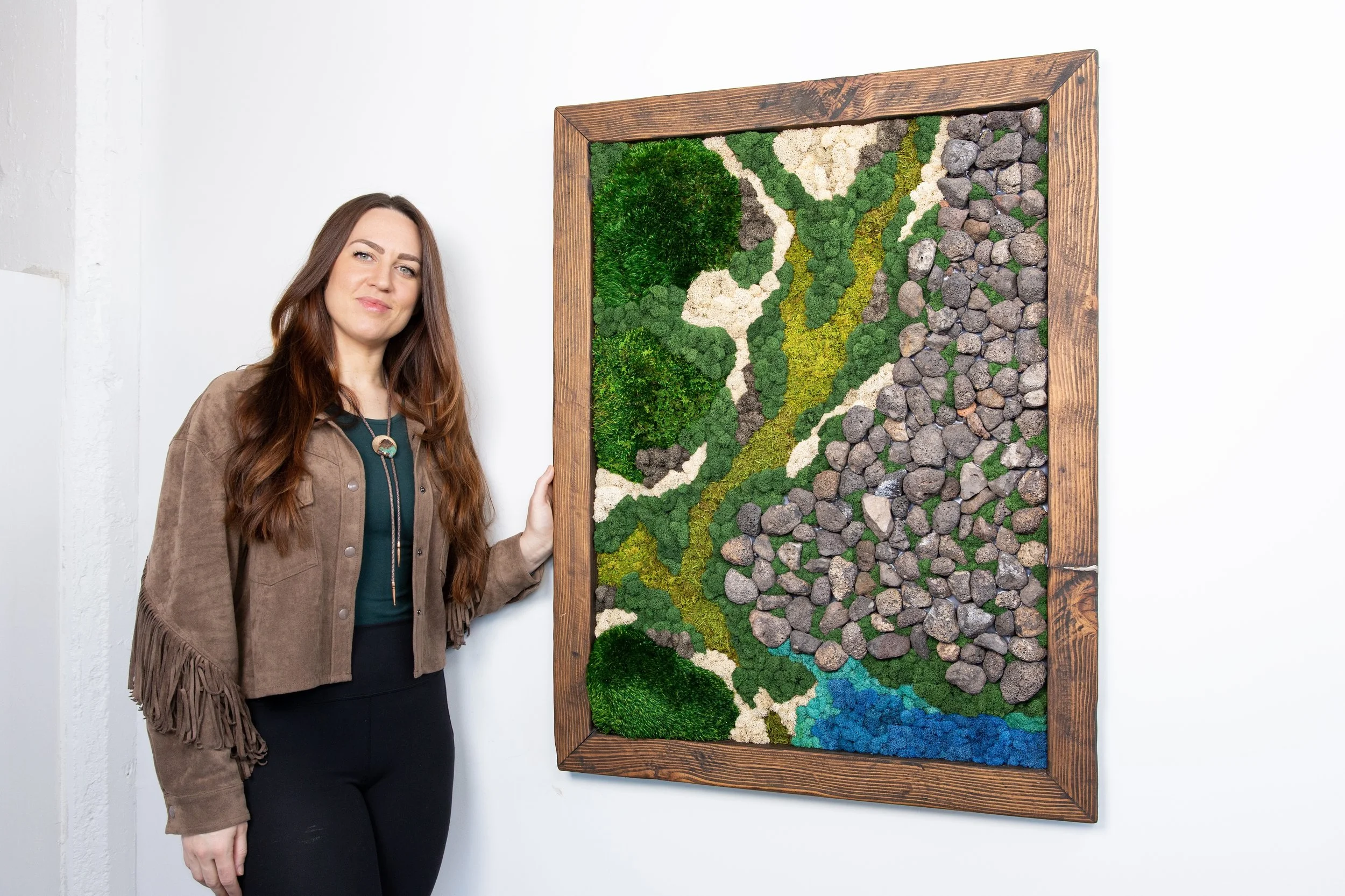 Kate the Earthling, karesansui — The Center for Emerging Visual Artists