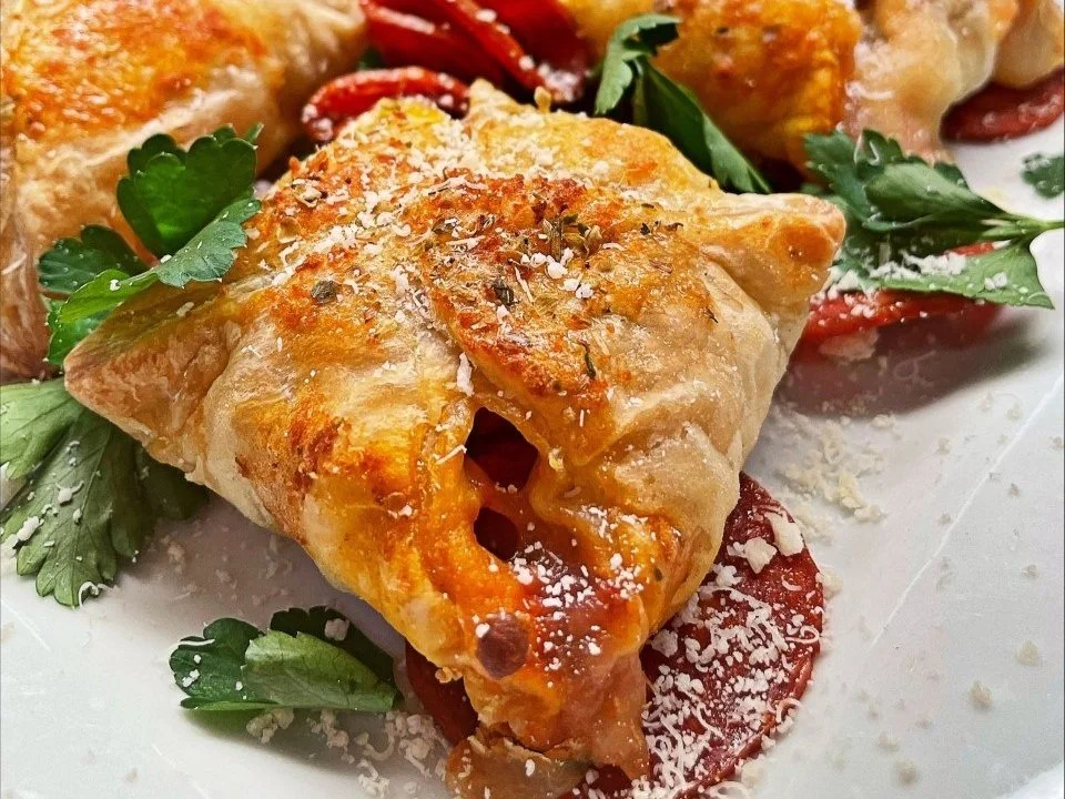 Puffy Pizza — Dink Cuisine