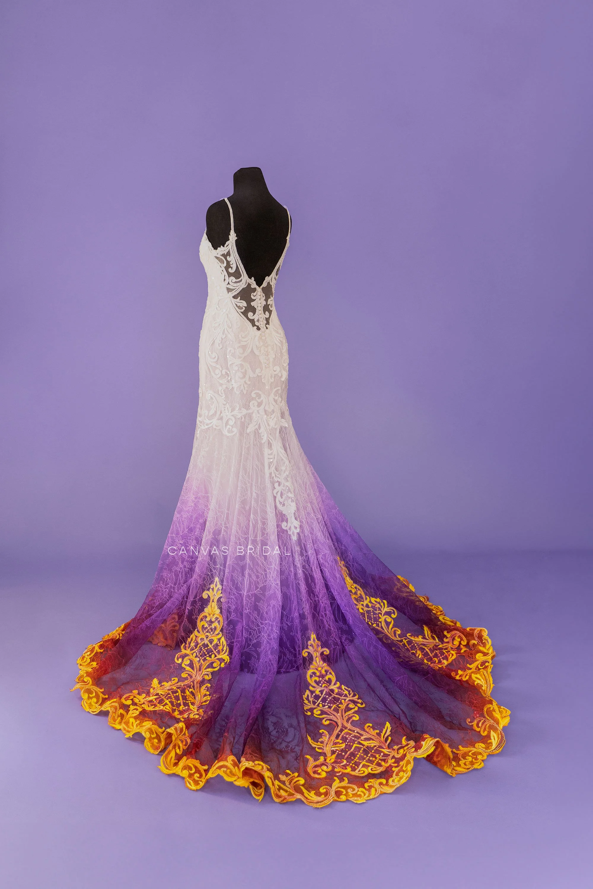 Colorful Ombré Wedding Gowns - Shop — Canvas Bridal