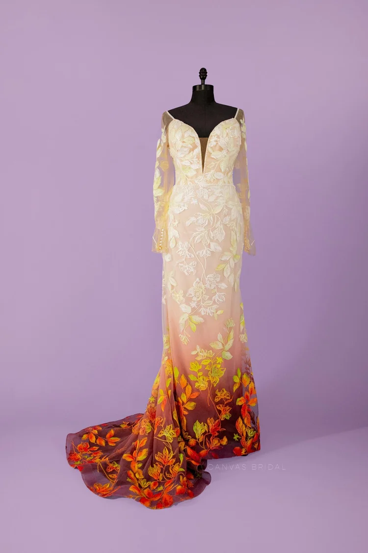 Colorful Wedding Dresses - Unique Colorful Wedding Gowns - Designer ...