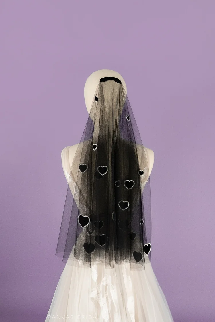 Colorful Custom Veils - Hand-Painted - Unique - Custom Veils - Wedding ...