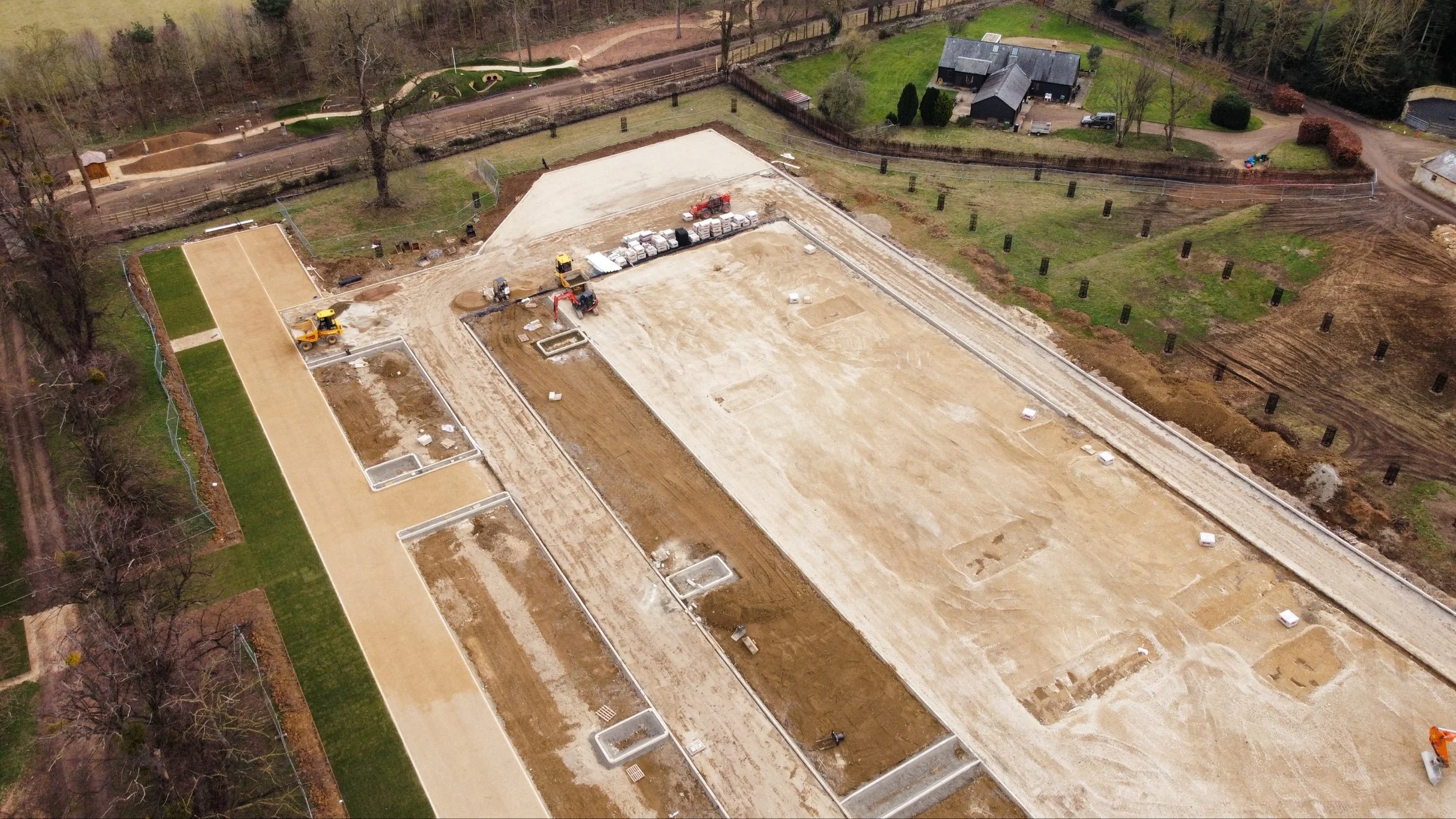 Burghley House Aerial