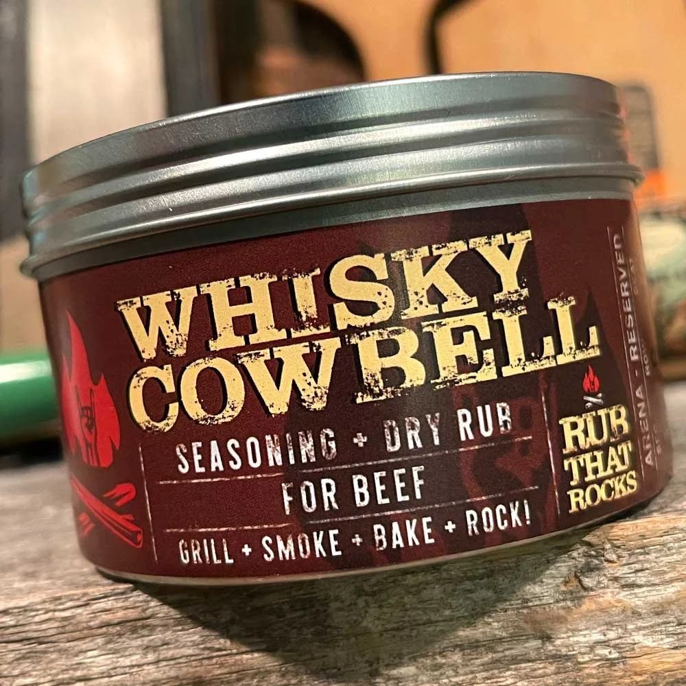 Rub That Rocks Whisky Cowbell blend rub and seasoning — Rub That Rocks