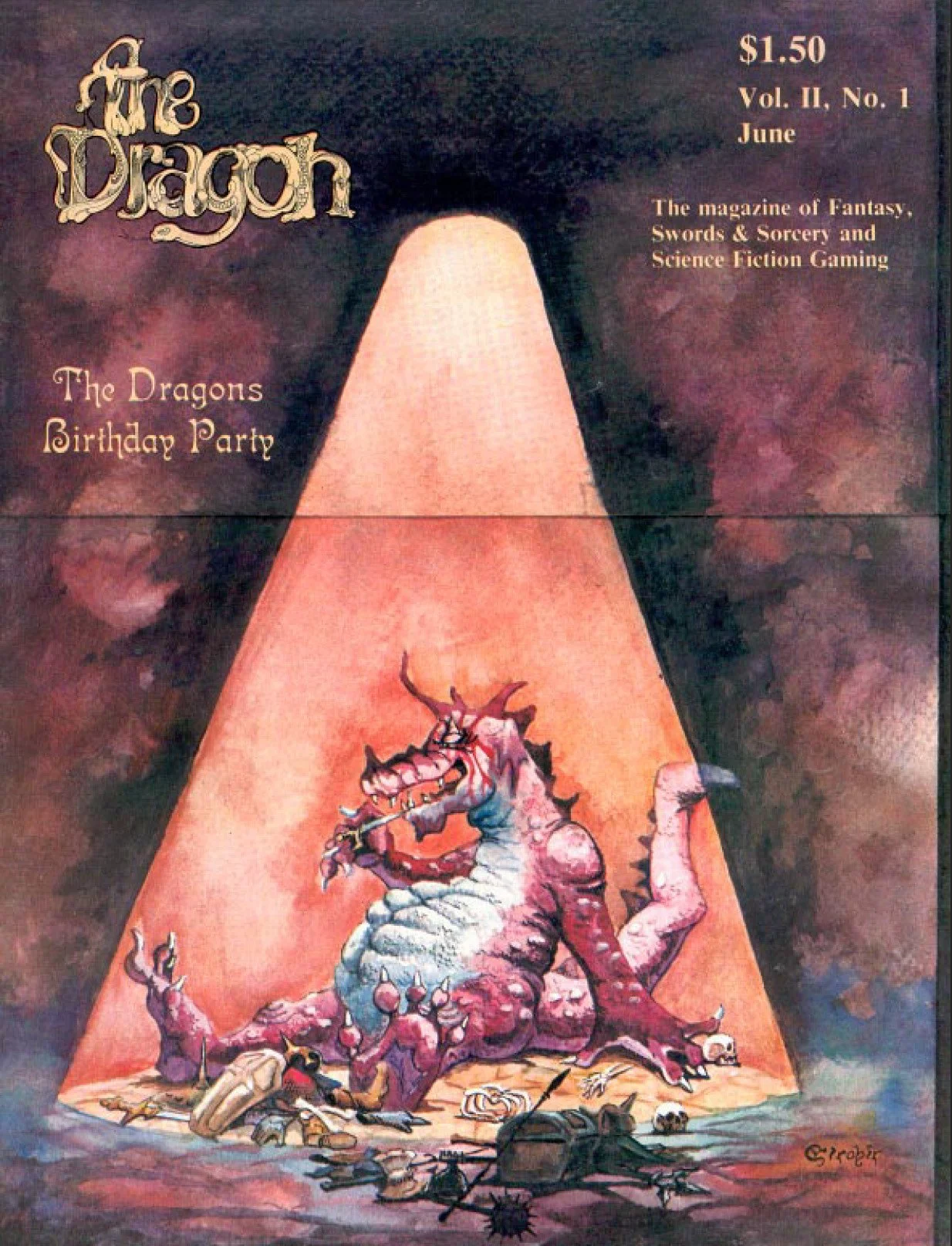 Dragon Magazine #7 — M.T. Black Games