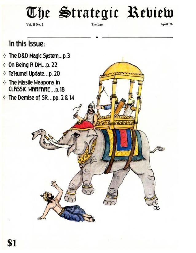 The Strategic Review #7 — M.T. Black Games