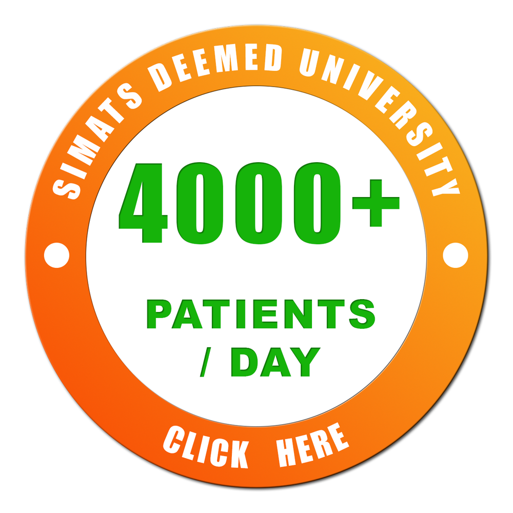 About us — SIMATS DEEMED UNIVERSITY