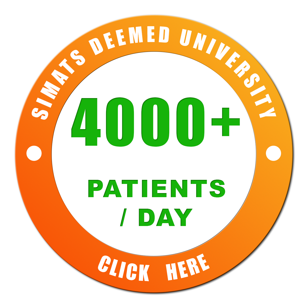 About us — SIMATS DEEMED UNIVERSITY