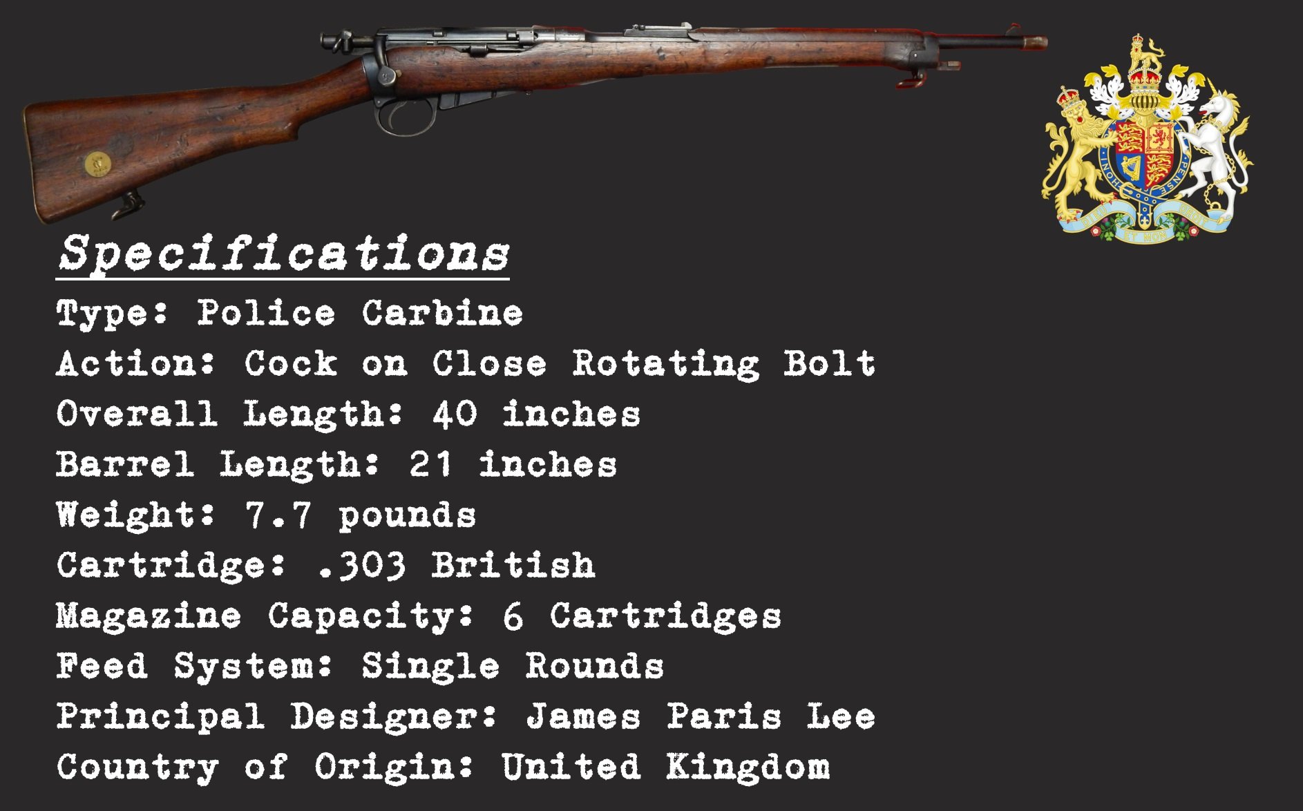 Featured Firearm: Lee Enfield RIC Carbine — I Like to Hear Myself Talk ...
