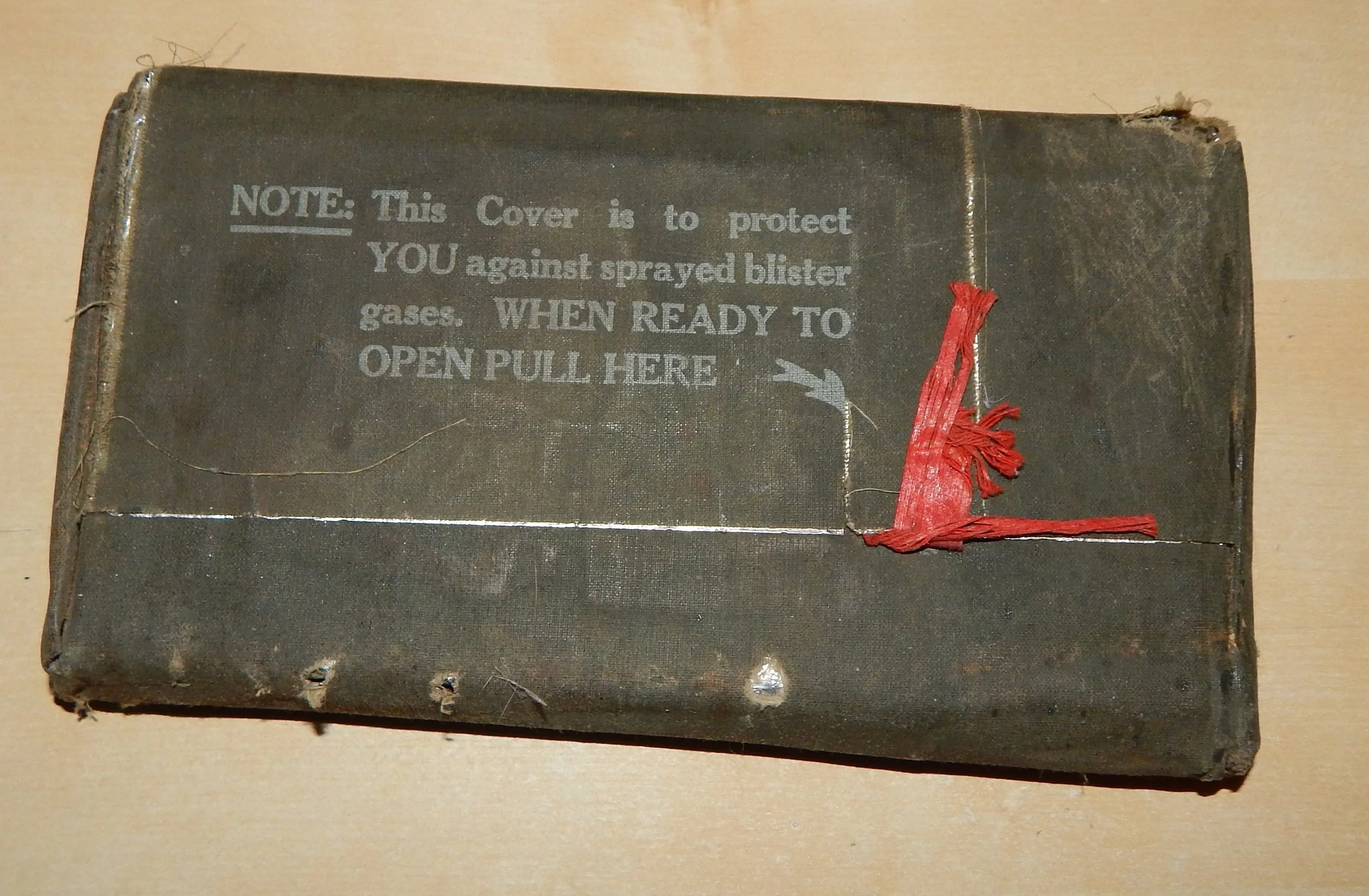 From the Collection: US Army Gas Cape — I Like to Hear Myself Talk History
