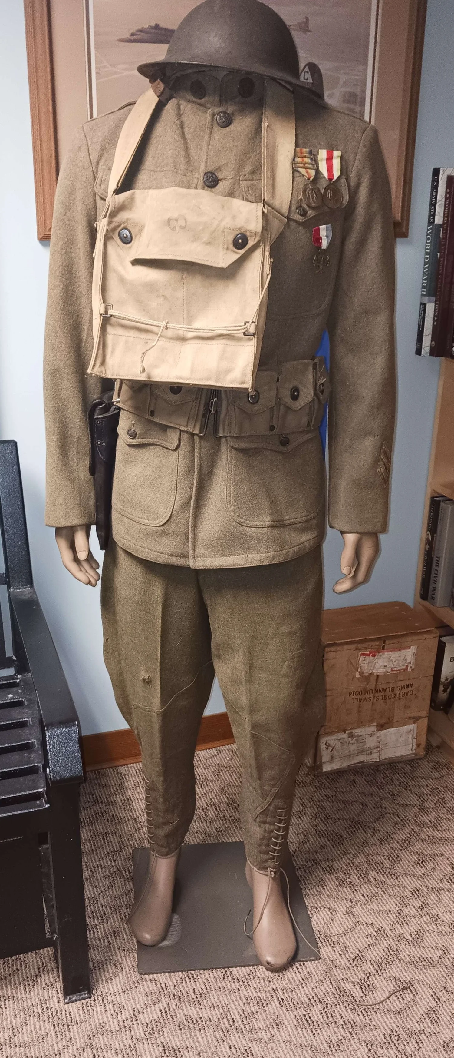 From the Collection: US M1912 Uniform — I Like to Hear Myself Talk History