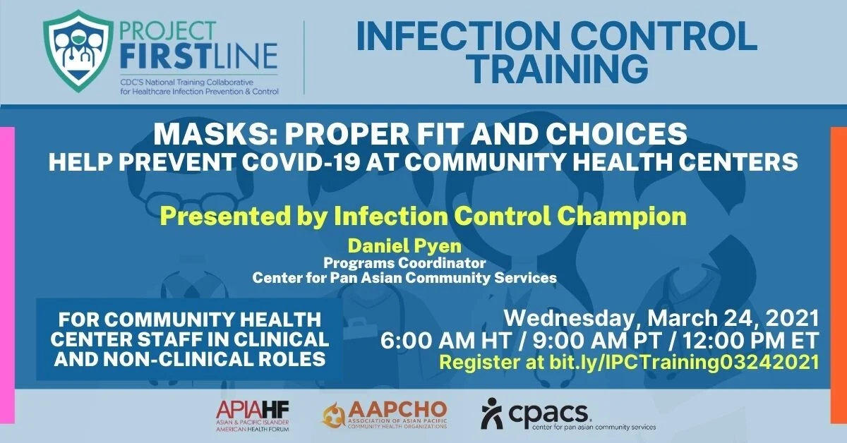 Masks: Proper Fit and Choices — Project Firstline