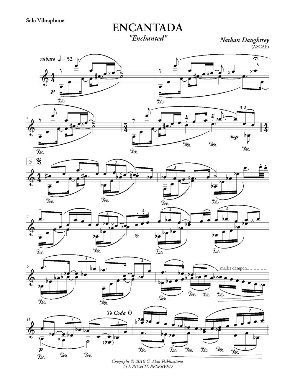 Penelope (solo vibraphone) - Nathan Daughtrey — nathan daughtrey