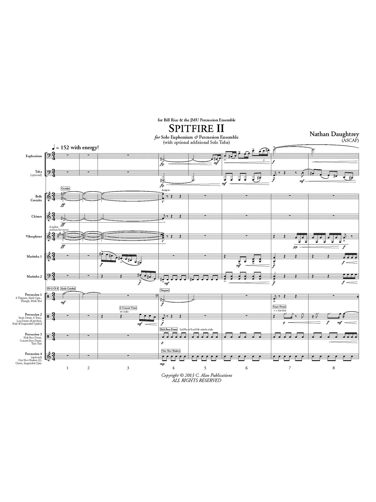 Spitfire (euphonium/piano) - Nathan Daughtrey — nathan daughtrey