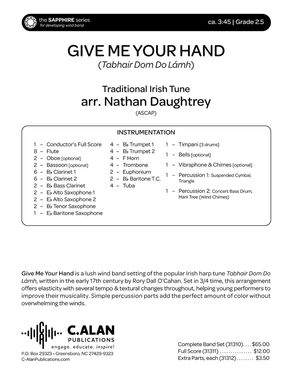 Falling Stars (band gr. 2.5) - Nathan Daughtrey — nathan daughtrey