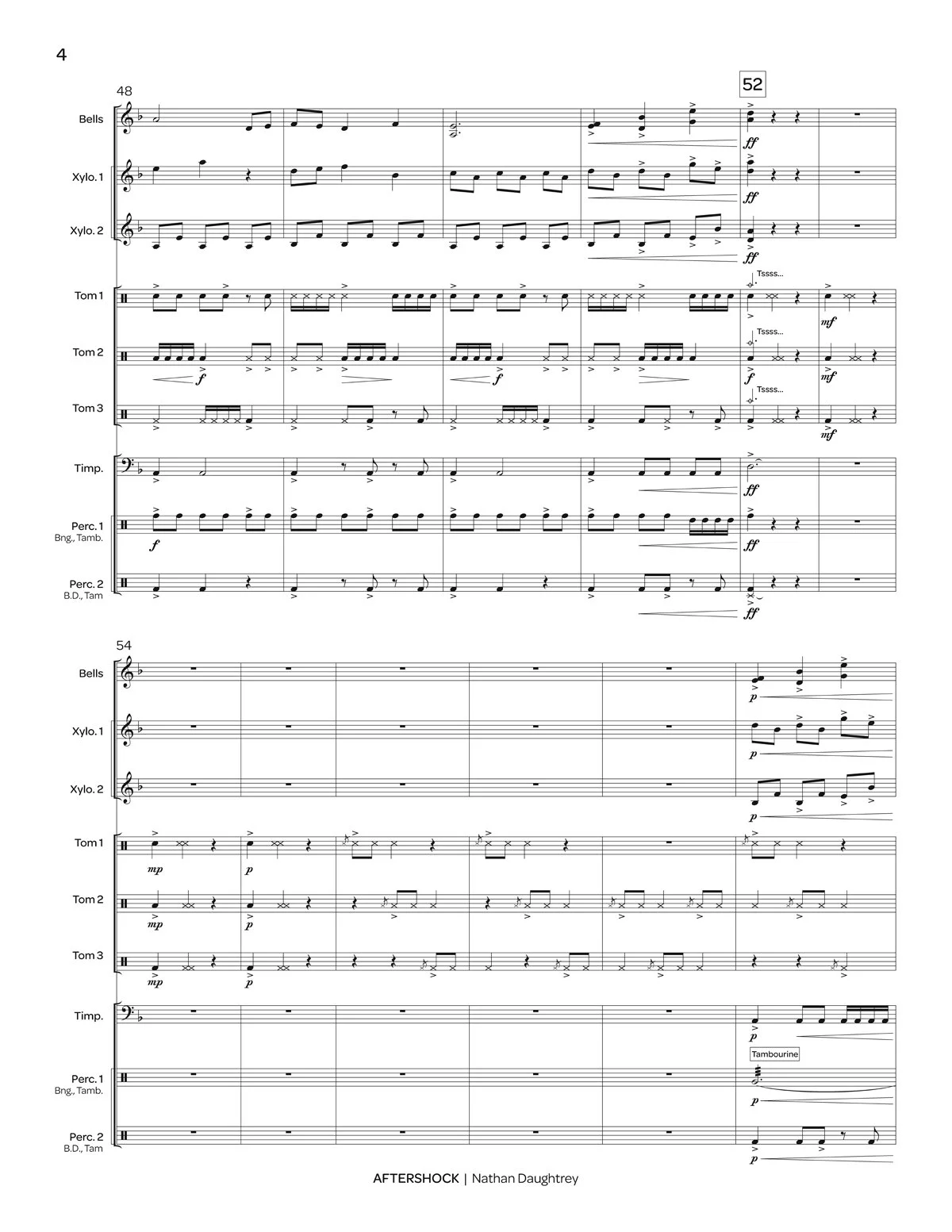 Mercury Rising (percussion septet) - Nathan Daughtrey — nathan daughtrey