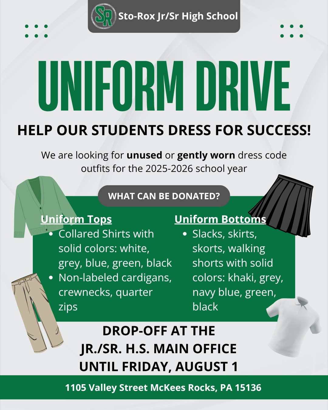 Dress Code — Sto-Rox School District