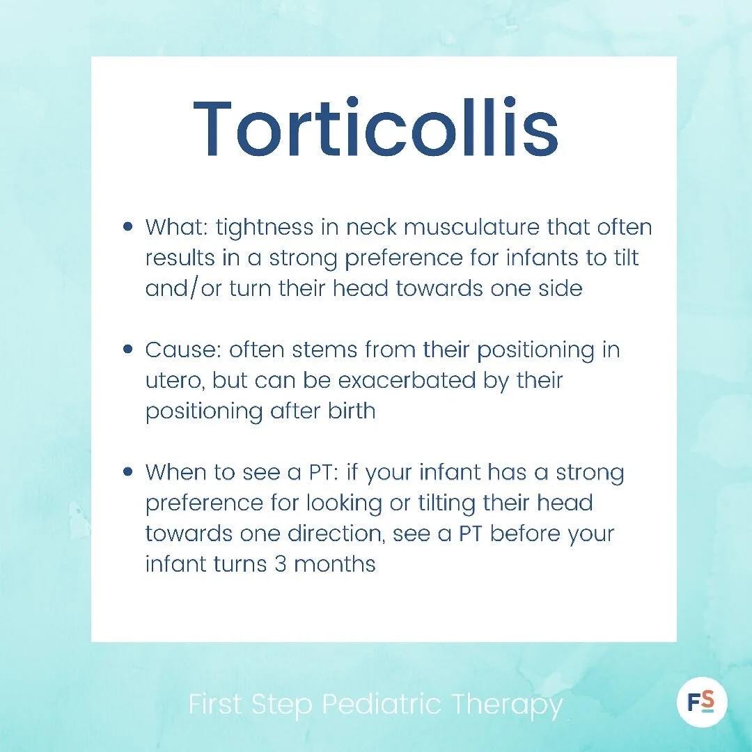 What Does a Torticollis Evaluation Looks Like? — First Step Pediatric ...
