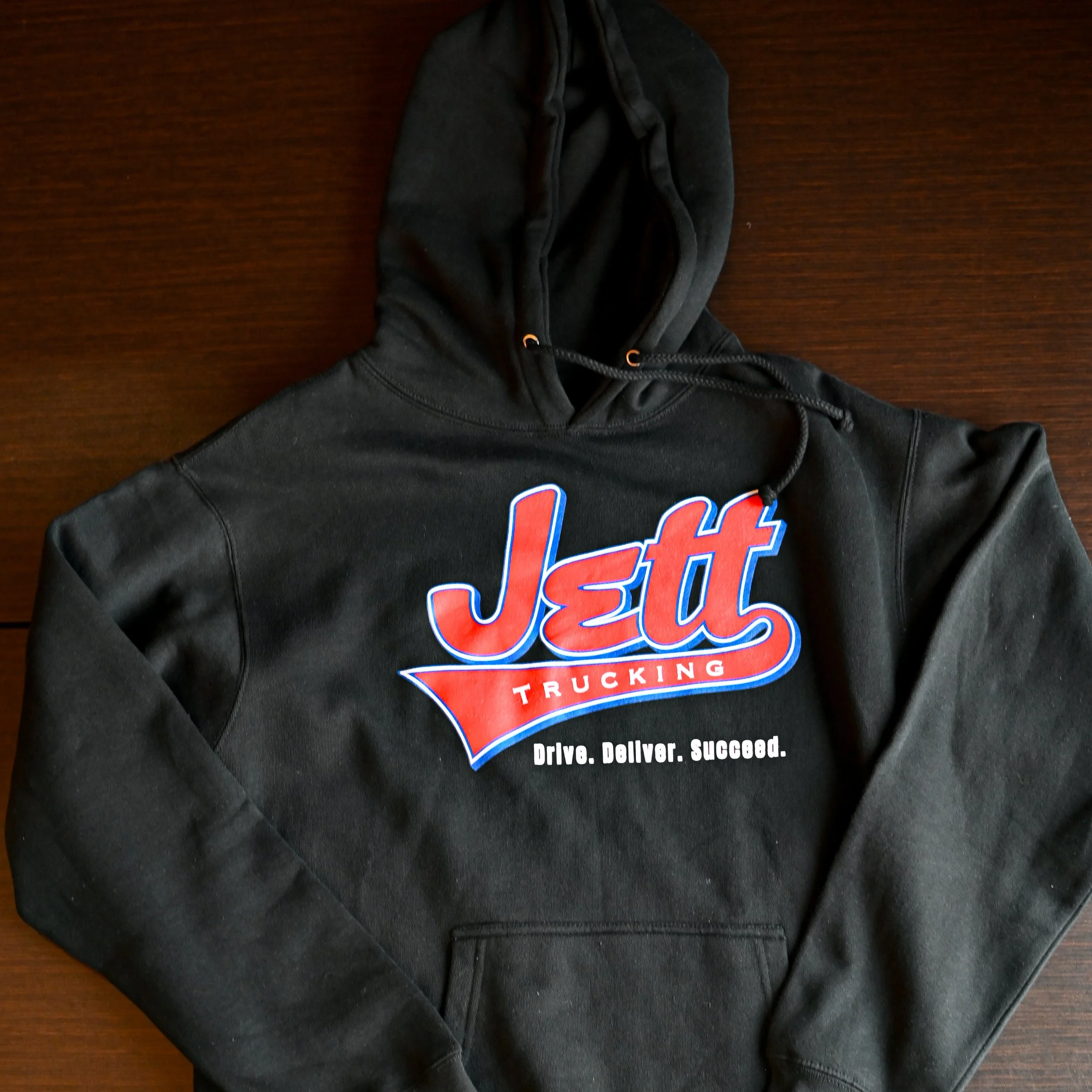 Jett "BIG LOGO" Hoody — Jett Trucking of Olathe, KS