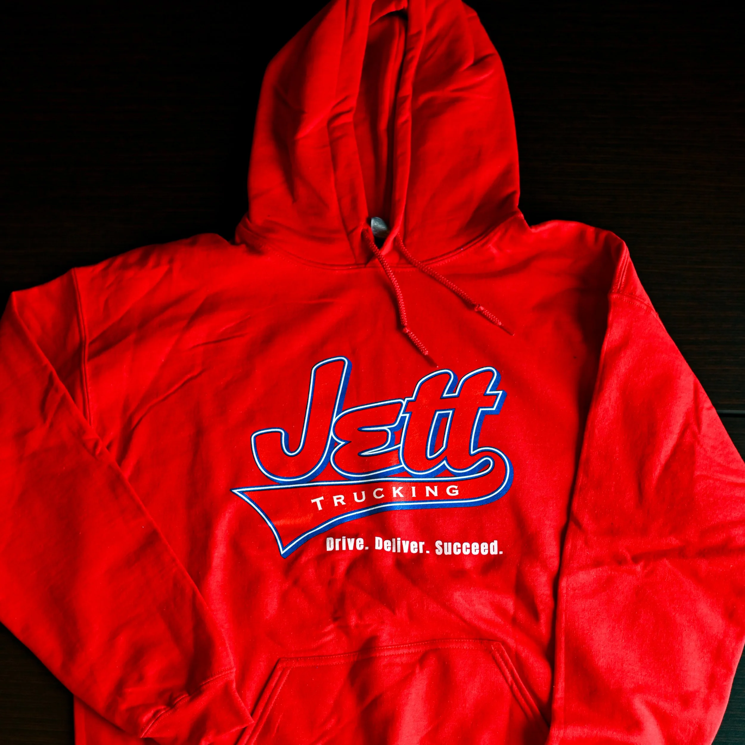 Jett "BIG LOGO" Hoody — Jett Trucking of Olathe, KS