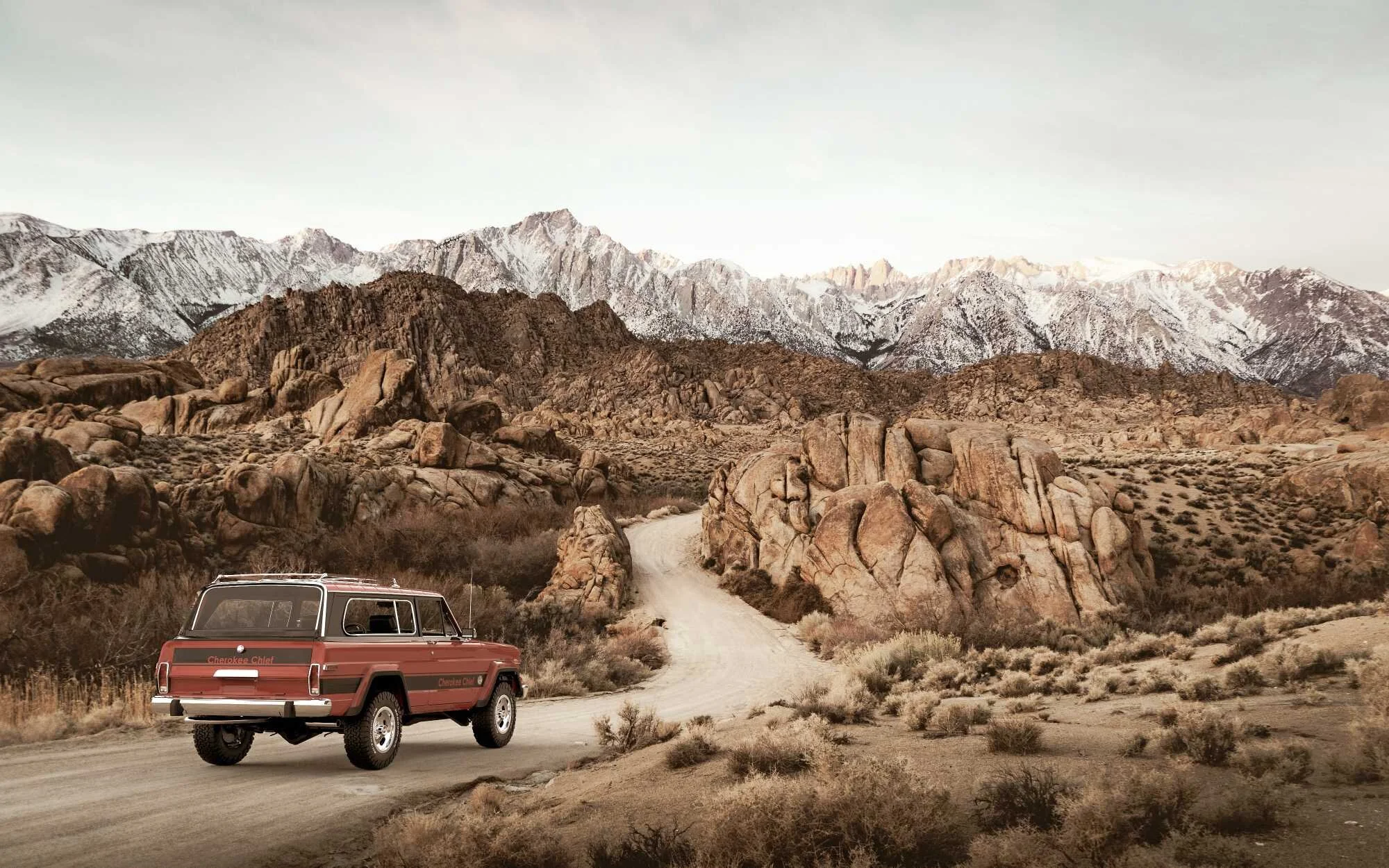 Jeep Cherokee Chief Handcrafted Vintage Jeep and Classic Luxury Car ...