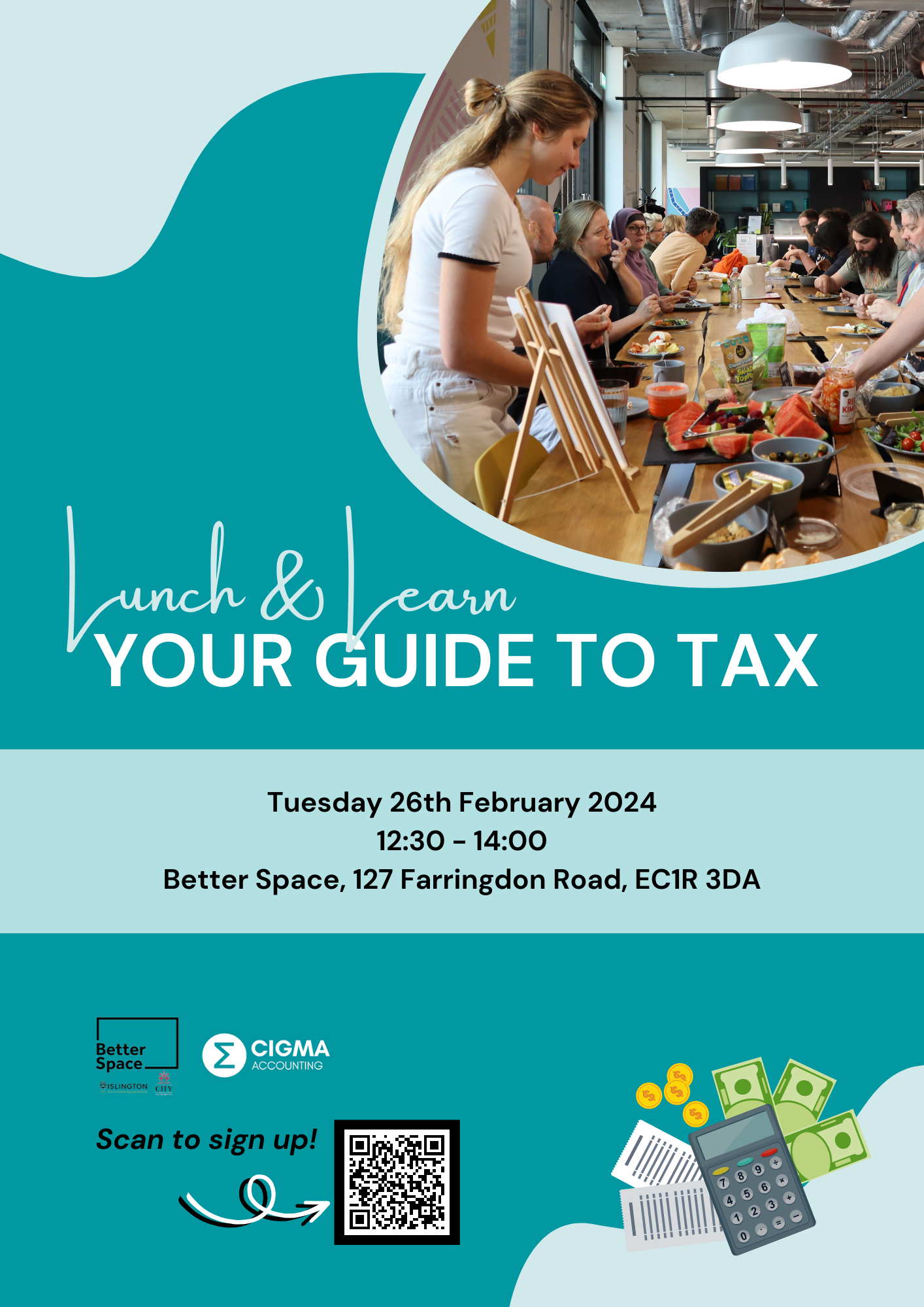 Lunch & Learn: Your Guide to Tax — Better Space London co-working space ...