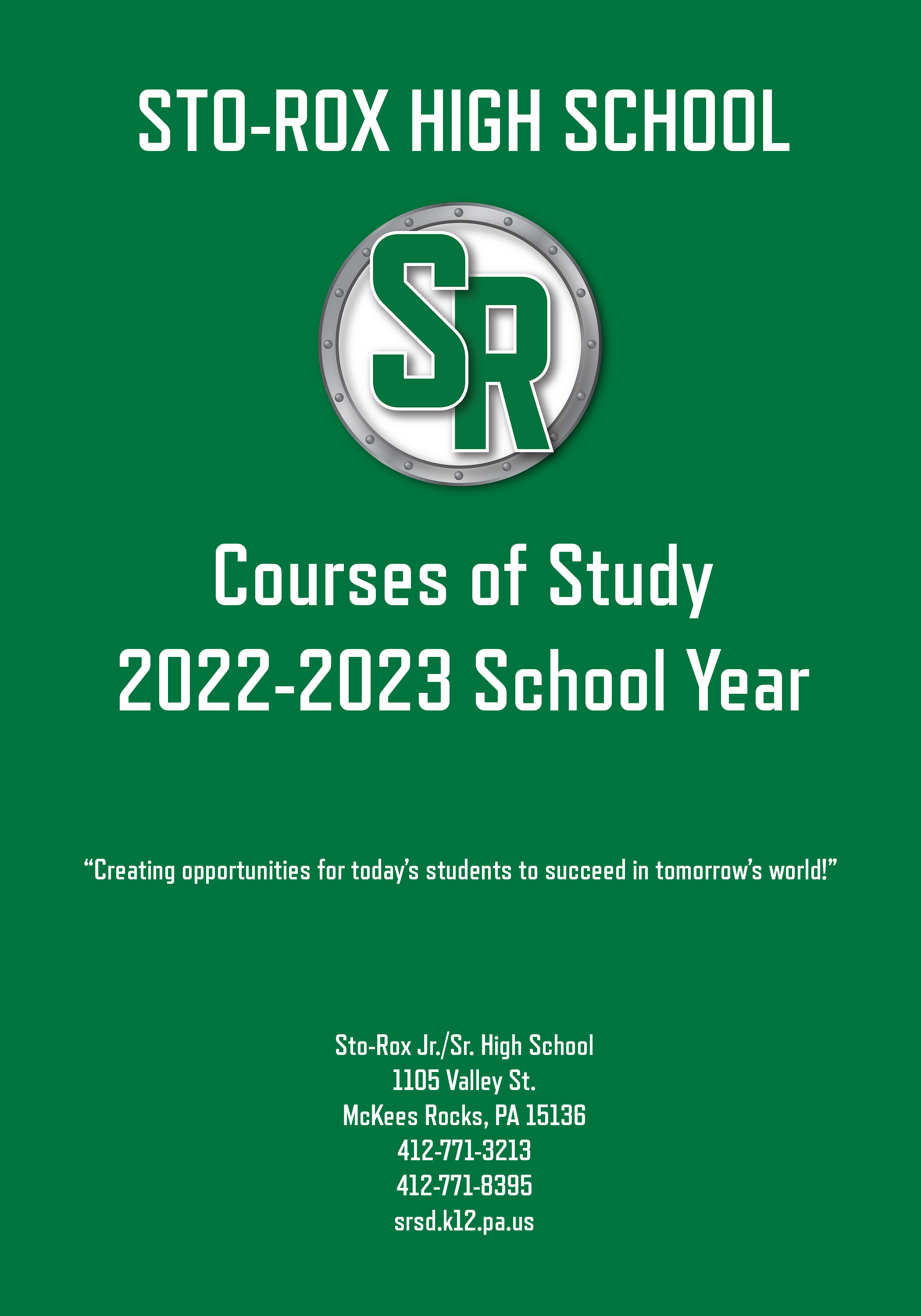 Academics — Sto-Rox Junior/Senior High