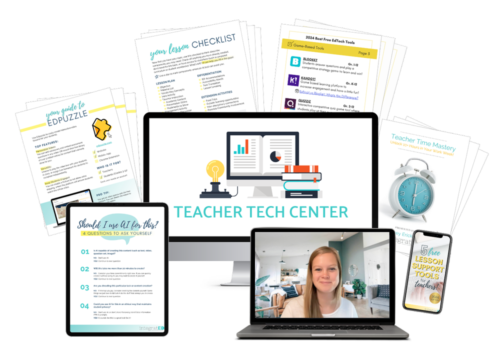 The Teacher Tech Center — IntegratED Teacher