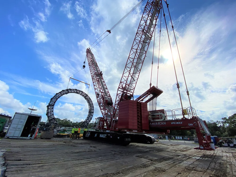 Load charts — NORTH AMERICAN CRANE & RIGGING