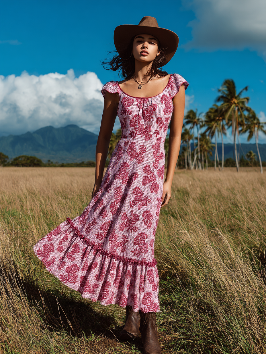 Paniolo Collection | Hawaiian Cowboy & Western Style Dresses & Shirts ...