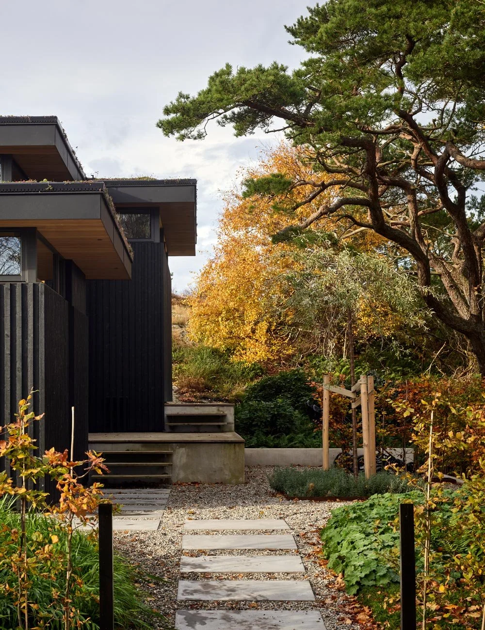 Trekjøkkenet i det arkitekttegnede huset ved kysten — Nordiska Kök