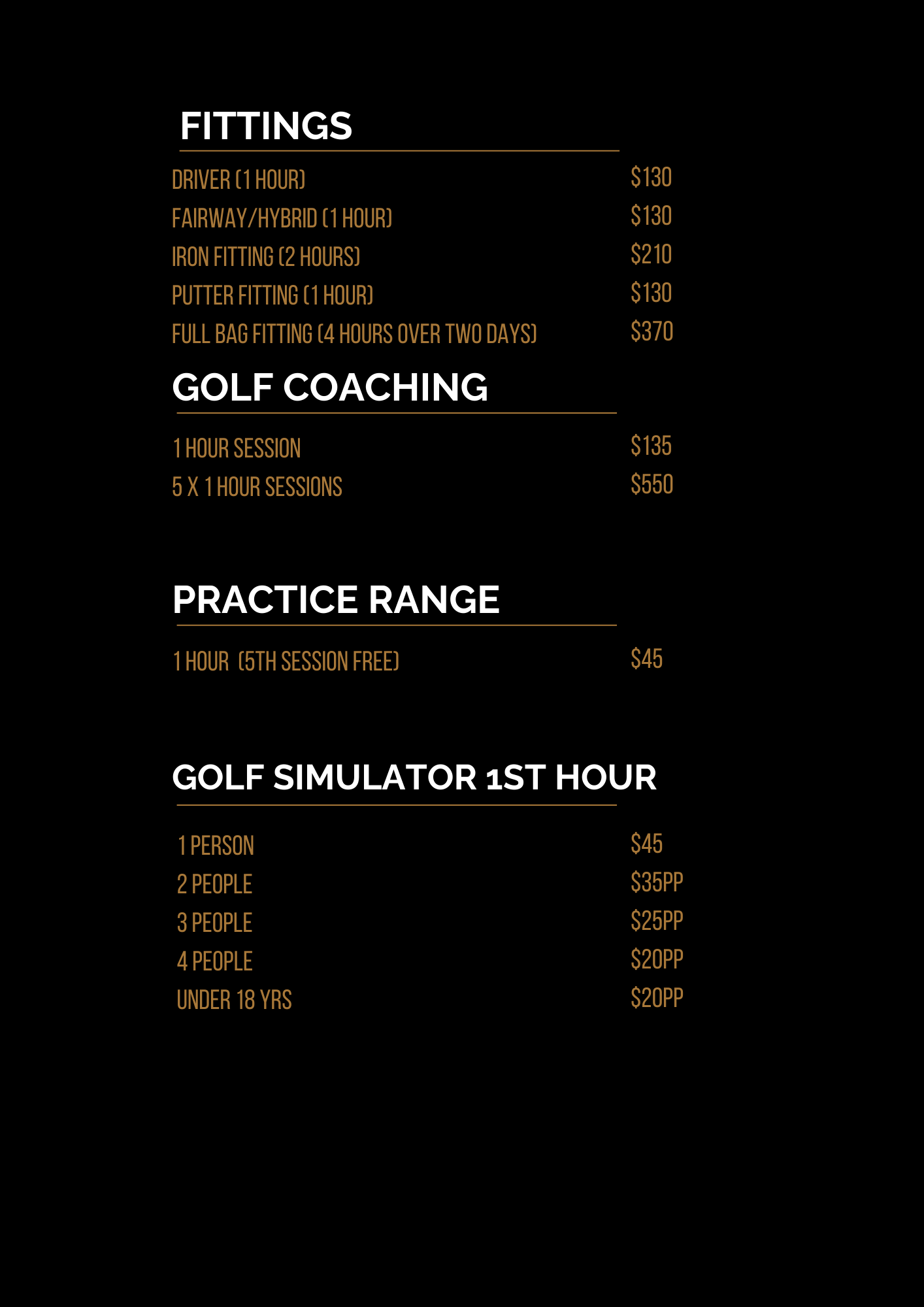 Custom Fit Golf Clubs — Custom Golf