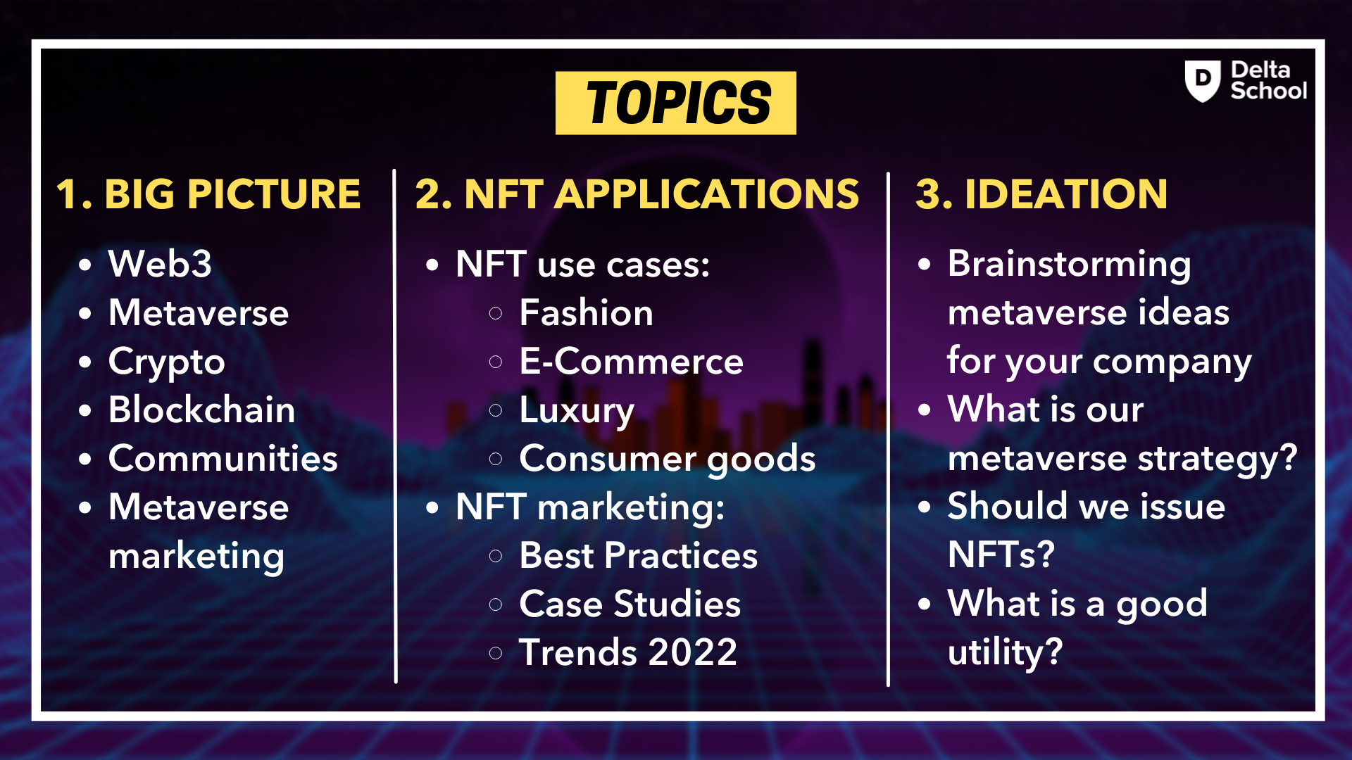 Metaverse & NFT Workshop — Dr. Teo Pham