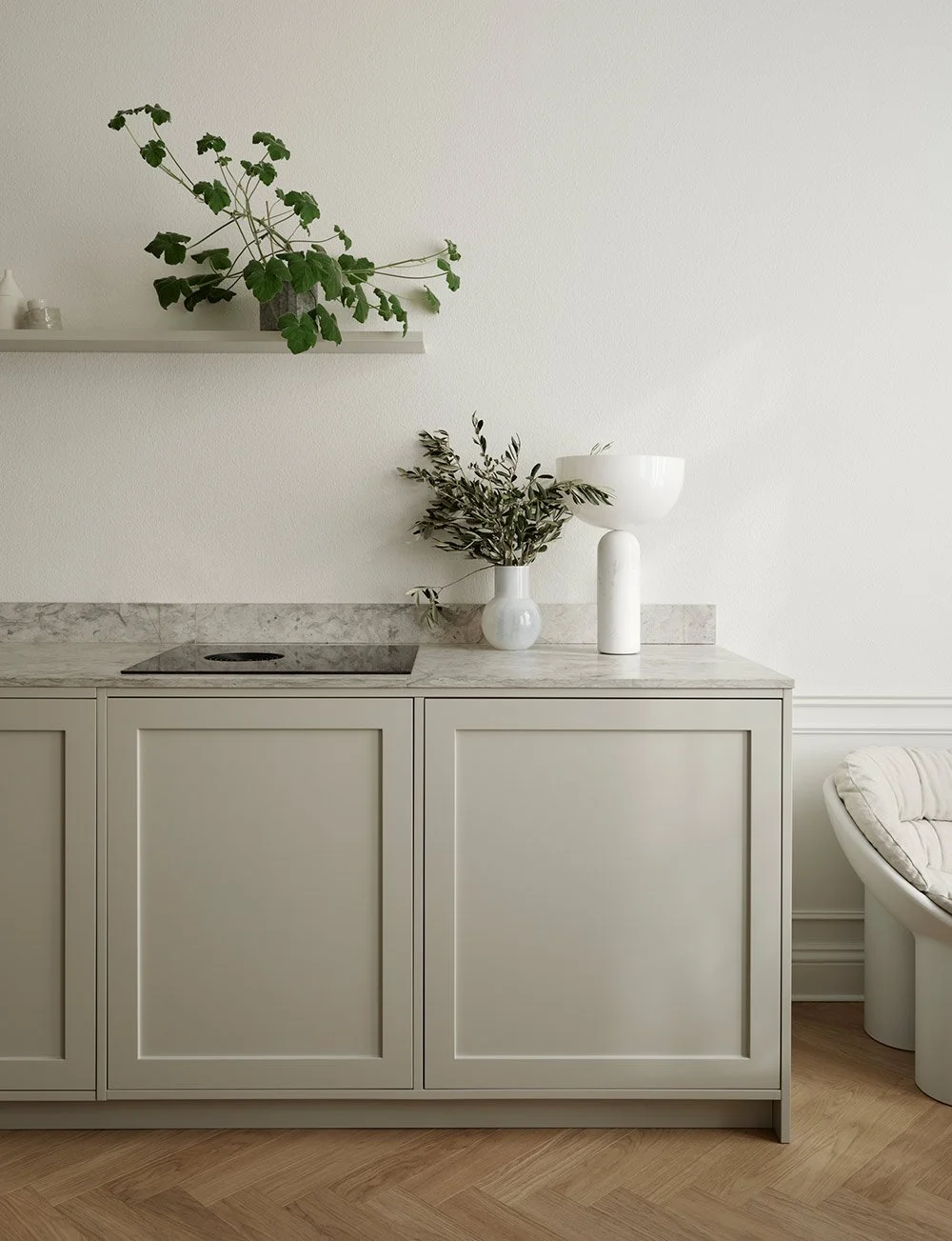 Shaker kitchen at Agaton — Nordiska Kök