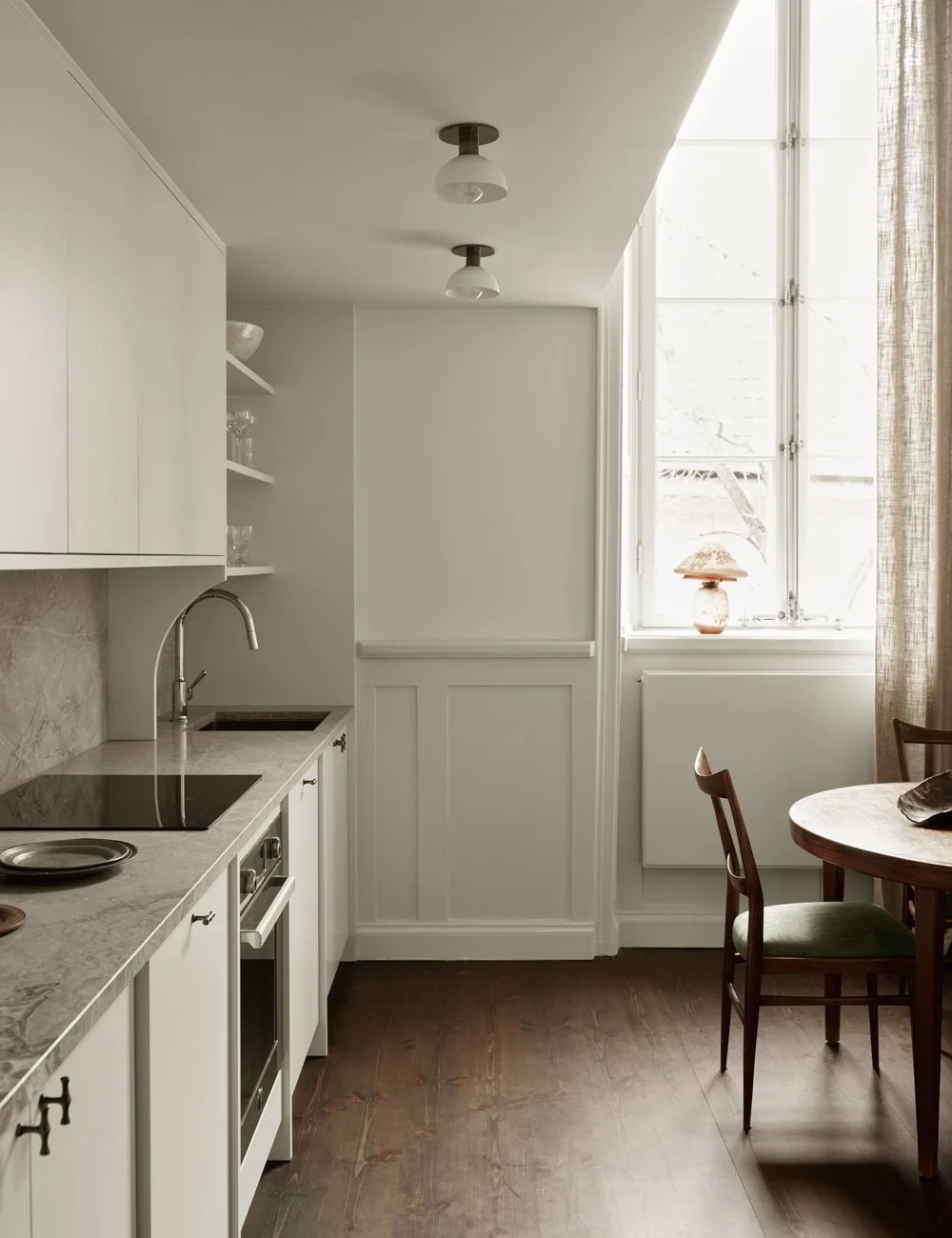 The Interior designer's white design kitchen — Nordiska Kök
