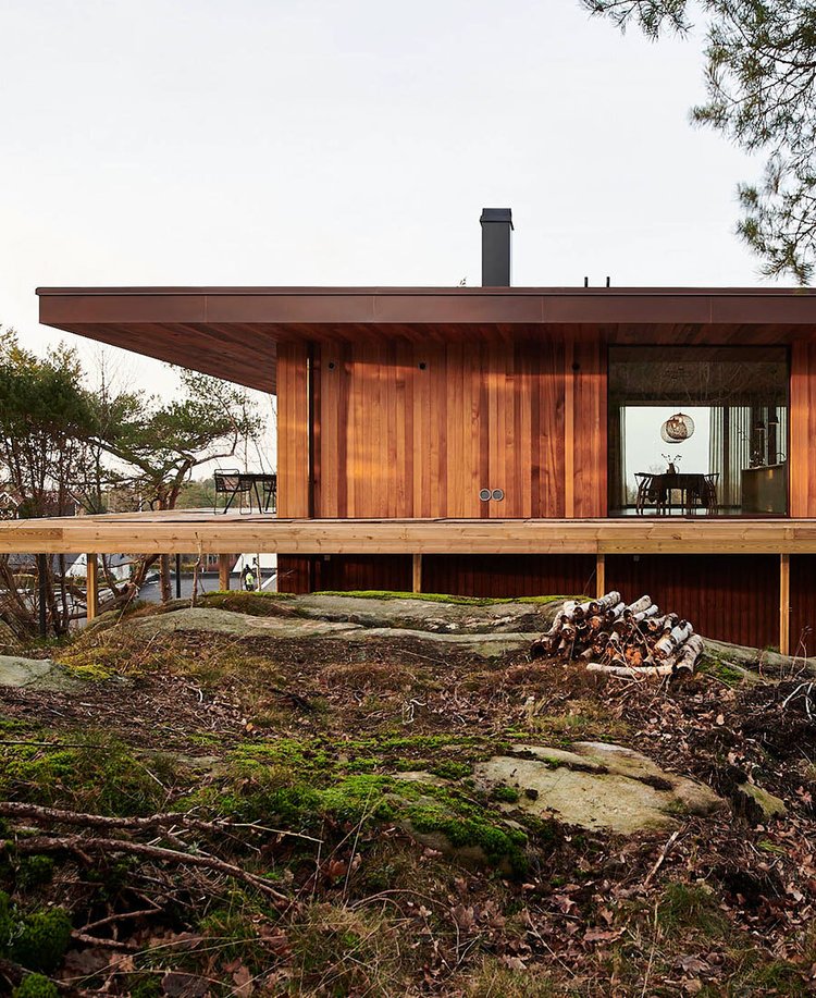 The architects wooden dream house — Nordiska Kök