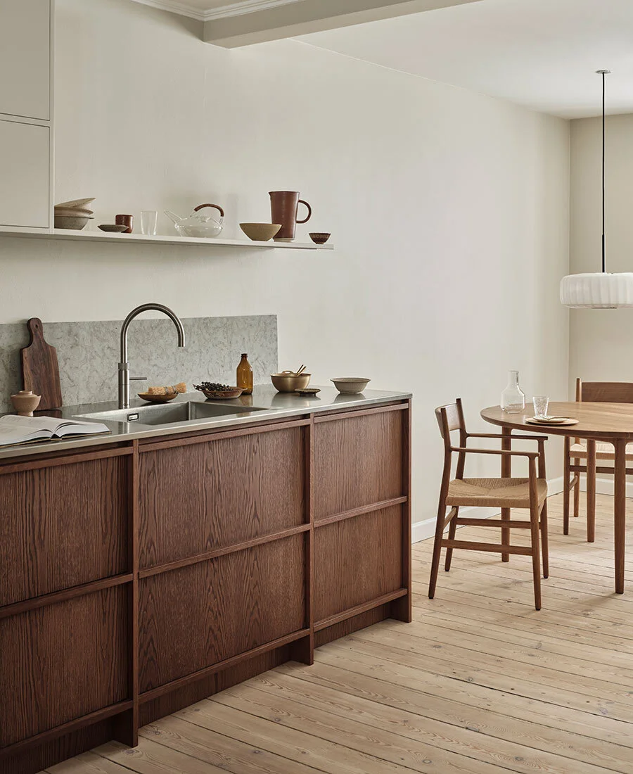 Architect's Townhouse Kitchen, Copenhagen — Nordiska Kök