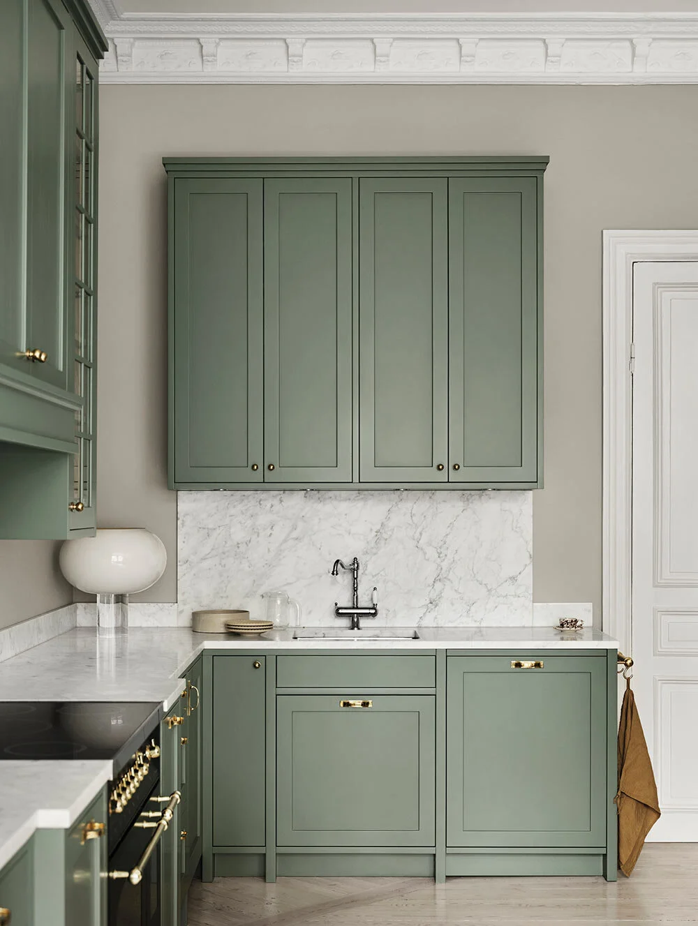 The perfect green Shaker kitchen — Nordiska Kök