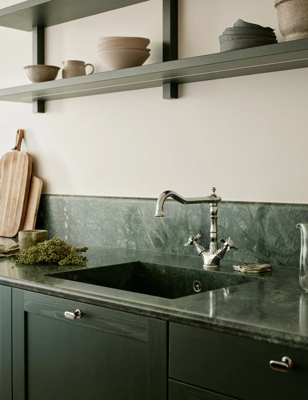 The Elegant Green Kitchen — Nordiska Kök