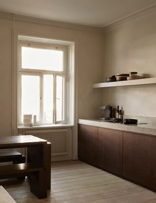 The Scandinavian Oak Kitchen with earthy tones — Nordiska Kök