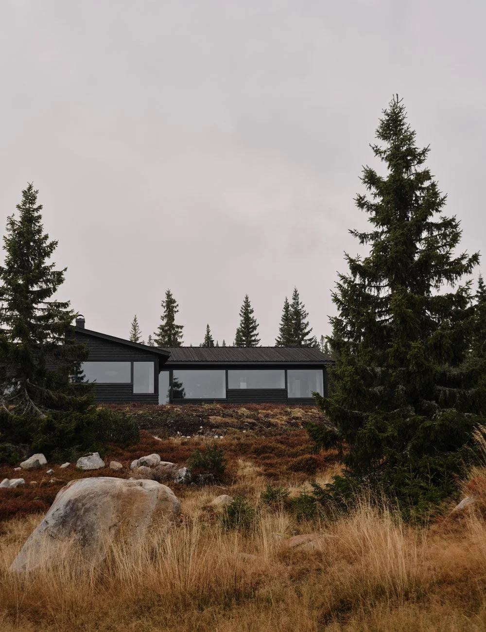 The light oak kitchen in the architectural cabin — Nordiska Kök