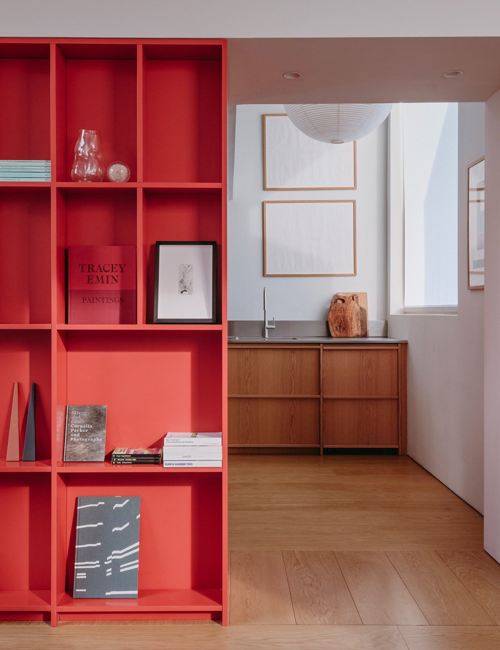 The Red Hackney Downs Kitchen From Grand Designs UK — Nordiska Kök