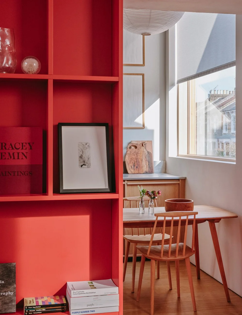 The Red Hackney Downs Kitchen From Grand Designs UK — Nordiska Kök