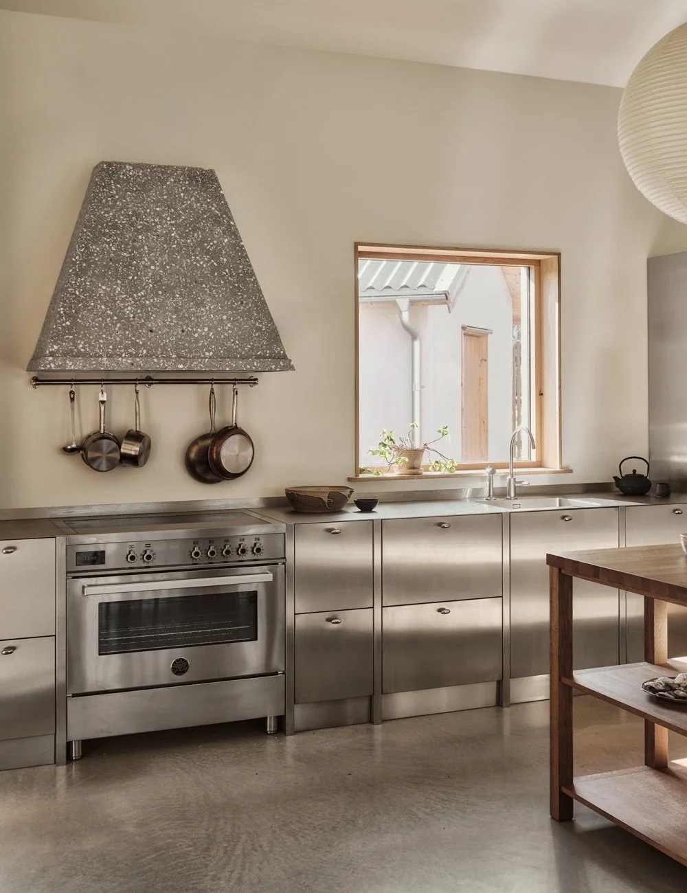 Lotta Klemming's Stainless Steel Kitchen from Grand Designs — Nordiska Kök