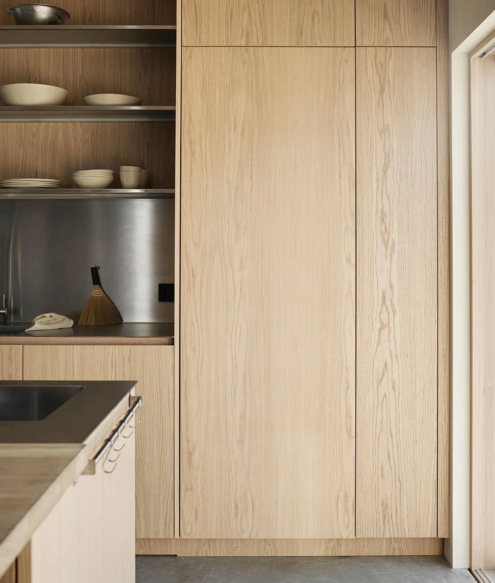 The functional design kitchen in light oak — Nordiska Kök