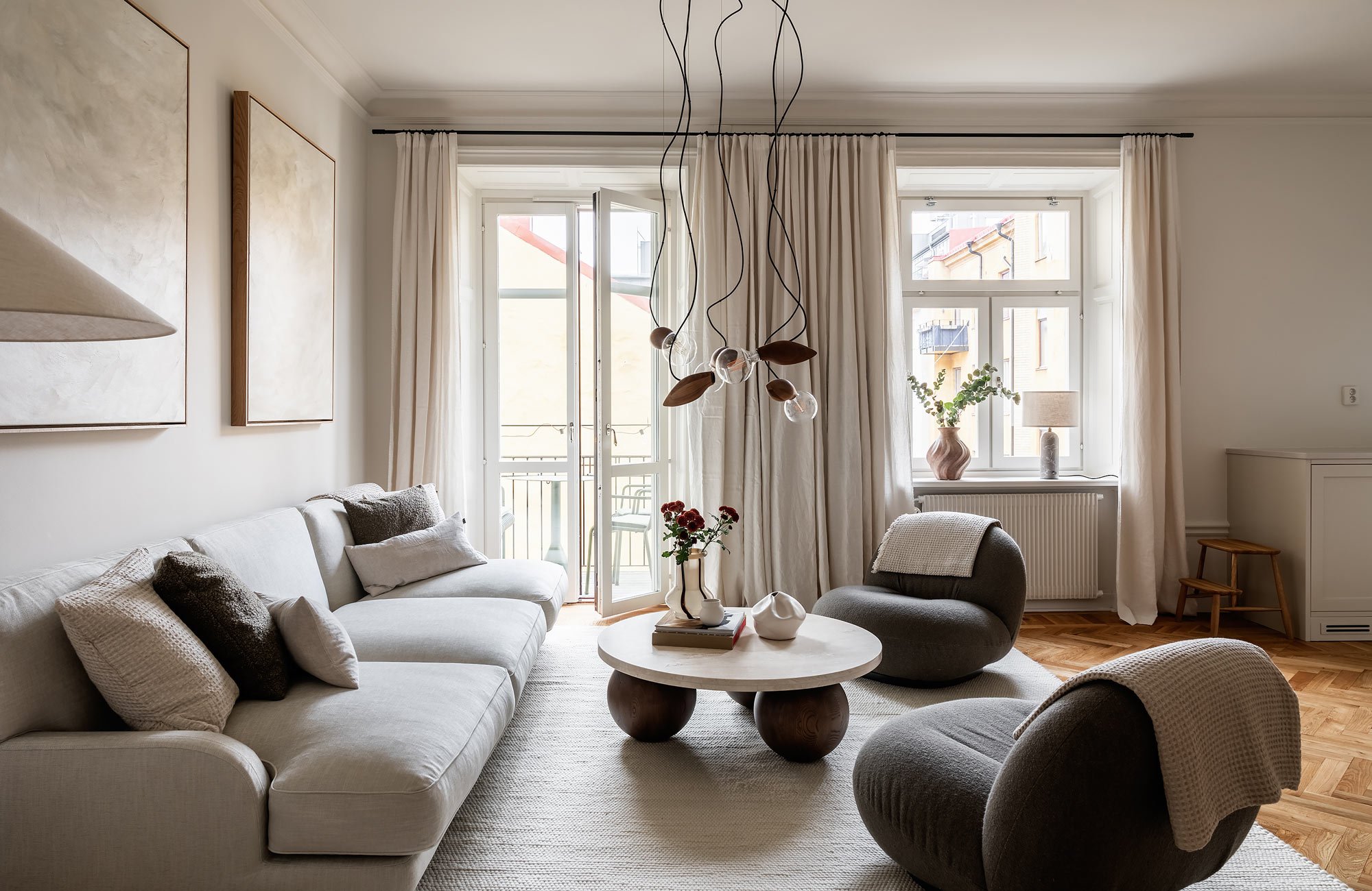 The classic sand beige kitchen in Stockholm — Nordiska Kök