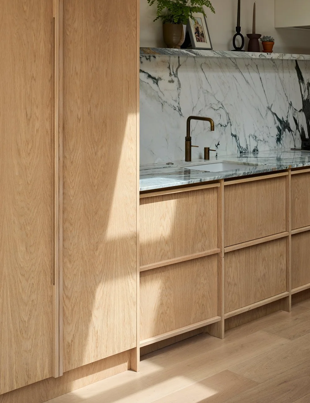 Scandinavian wood kitchen in London — Nordiska Kök