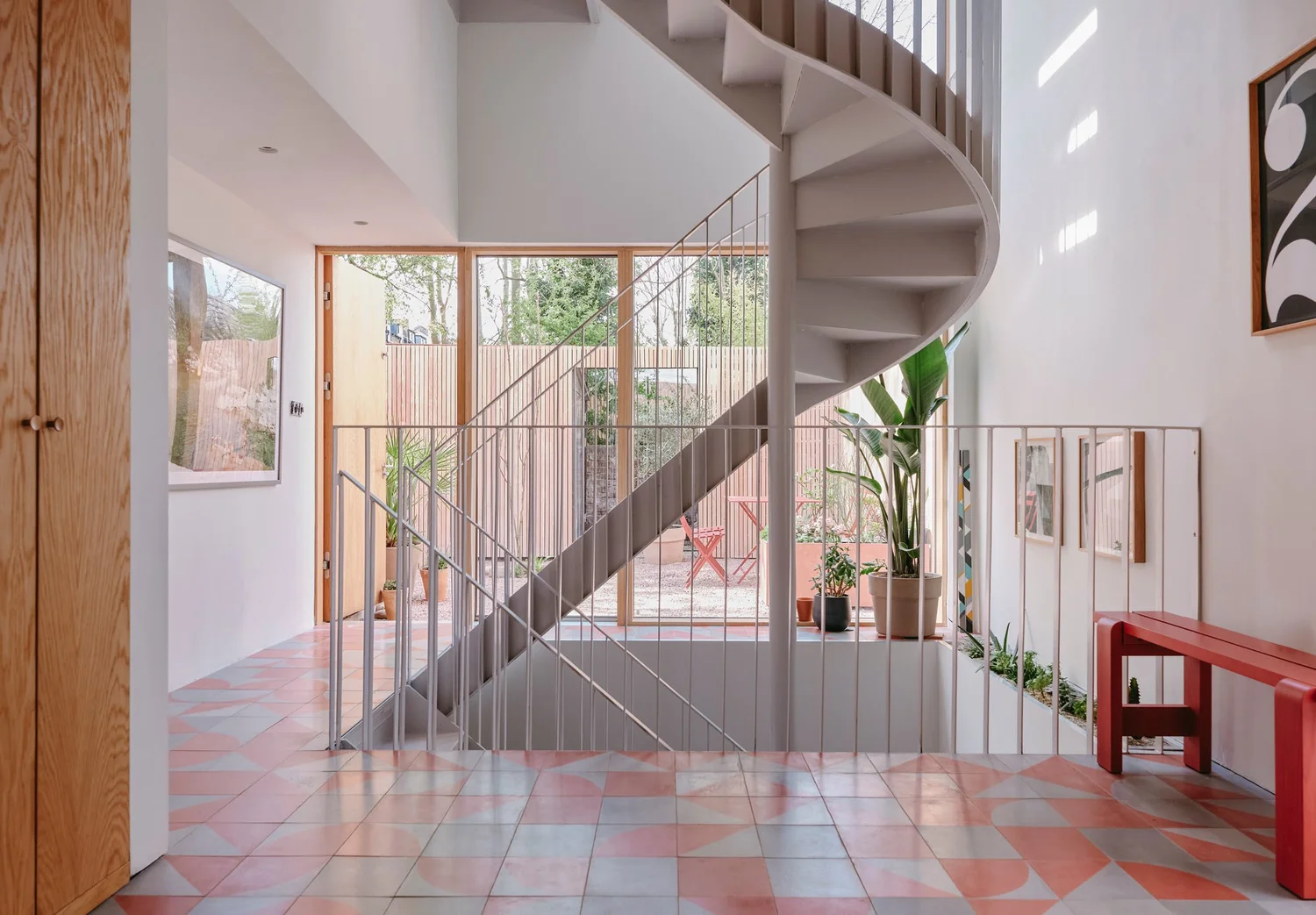 The Red Hackney Downs Kitchen From Grand Designs UK — Nordiska Kök