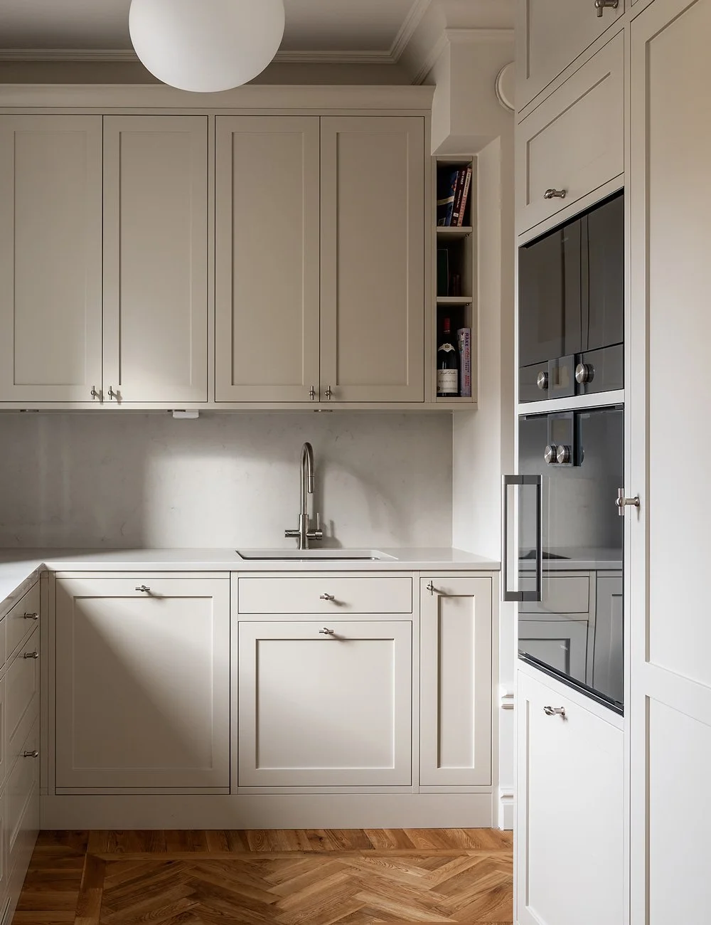 The classic sand beige kitchen in Stockholm — Nordiska Kök