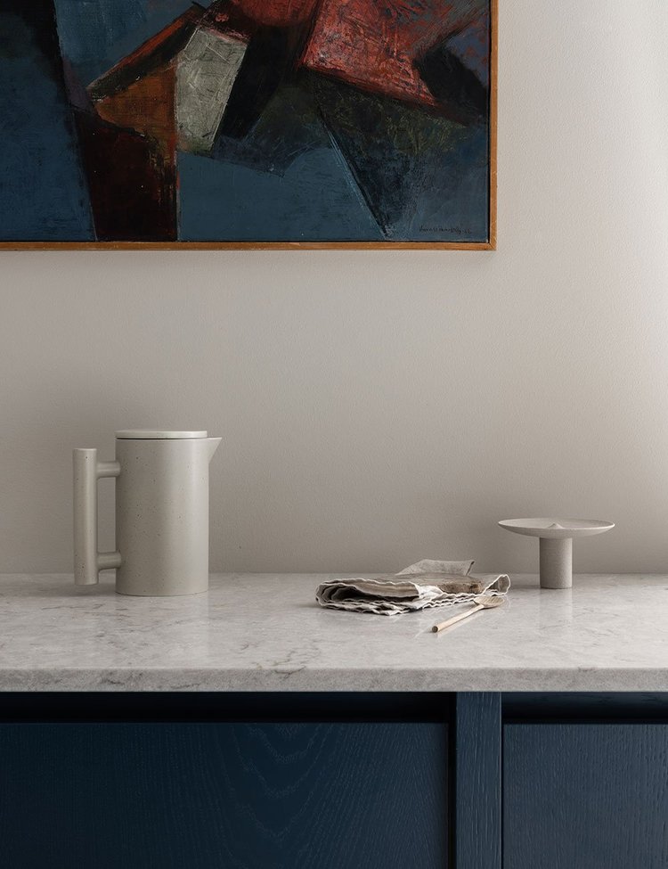 The Architect's retro kitchen in blue — Nordiska Kök