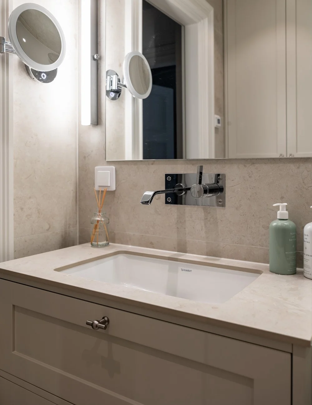 The classic sand beige kitchen in Stockholm — Nordiska Kök